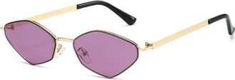 Generic Lunettes De Soleil M&eacute;talliques For Hommes Et Femmes, Id&eacute;ales For La Conduite En Ext&eacute;rieur Les Vacances(Purple)