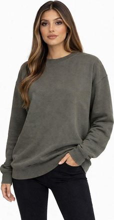 Worldclassca Longsweatshirt Worldclassca Oversized Sweatshirt LEOPARD Print Langarm Pullover Neue Kollektion - Stilvolle und gem&uuml;tliche Casual Mode f&uuml;r Damen