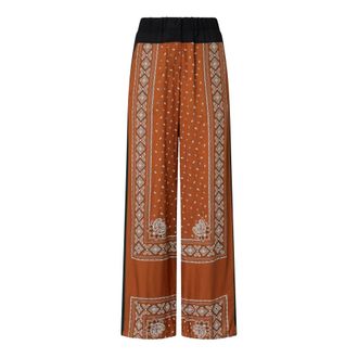 Pinko Bandana Muster Hose mit lockerer Passform - - Trousers - Damen - Mehrfarbig - M