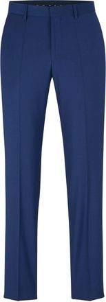 BOSS Herren H-Leon-MM-C-224 Business-Hose aus Woll-Mix Hellblau463 102