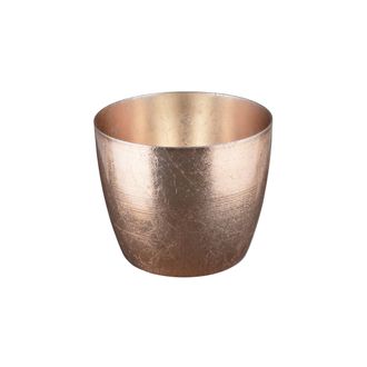 Gift Company Madras Windlicht, Eisen, Nude Gold/Nude Gold, 10cm