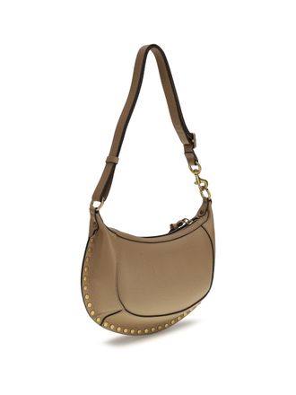 Isabel Marant Oskan Moon Shoulder Bag - Beige