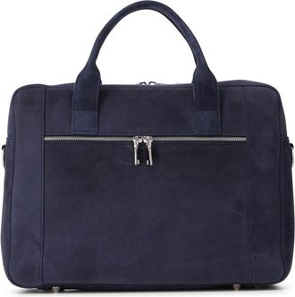TR HANDSCHUHE WIEN Laptop-Tasche aus Veloursleder