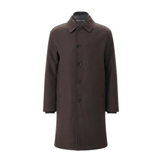 Duno Einreiher-Mantel - - Coats - Herren - Braun - L