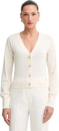 Guess Nina Cardigan - Femme - Pulls - Beige - Taille: 40 FR