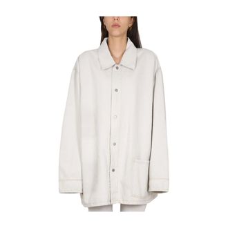 Maison Margiela Damen, Jacken, Wei&szlig;, XLGr&ouml;&szlig;e