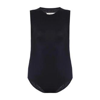 Maison Margiela &Auml;rmelloser Body - - Tops - Damen - Schwarzk - 3XS