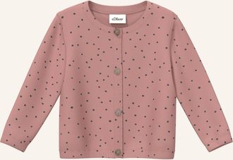 s.Oliver S.Oliver Strickjacke rosa