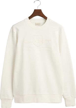 GANT Sweatshirt f&uuml;r Herren, Rundhalsausschnitt (Cremefarbe)