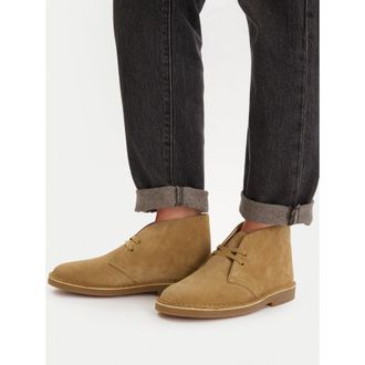 Clarks Schn&uuml;rschuhe Clarks Desert Bt Evo. 26182928 Braun