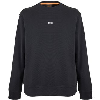 HUGO BOSS Wesmallcrew Sweatshirt f&uuml;r Herren (Schwarz)