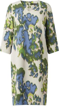 Comma Minikleid Kleid Gemustertes Kleid mit Eingrifftaschen
