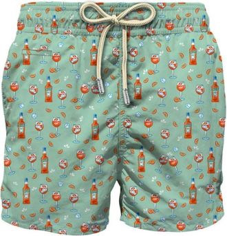 MC2 Saint Barth Homme, Maillots de bain, Vert, Taille: L Swimwear