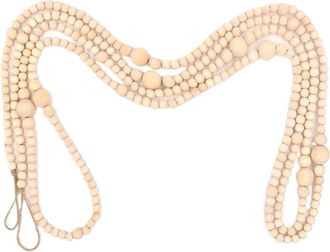 Generico Weihnachtskranz aus Holz, Garland, Weihnachtsgarland f&uuml;r das Jahr, 12 F&uuml;&szlig;e, Farmhouse Home Decor, Thanksgiving, Hochzeit, Feuerwehrkabine, Au&szlig;en- und 