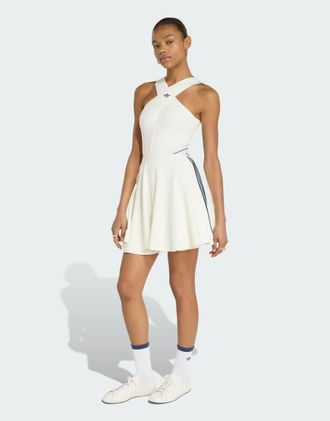 adidas Originals robe de sport &eacute;cru-Blanc