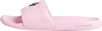Superdry Sandales coulissantes pour homme Code Essential Pool, Rose rose, X-Large