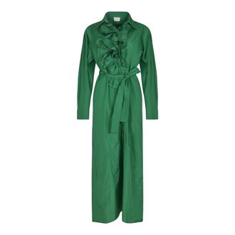 P.A.R.O.S.H. P.a.r.o.s.h., Femme, Robes, Vert, Taille: 40 FR Robes Vertes pour un Look &Eacute;l&eacute;gant