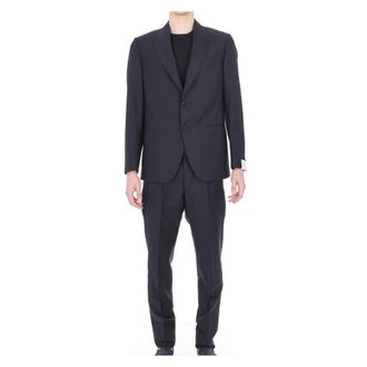 Caruso Norma Tailored Suit - - Suits - Herren - Blau - XL