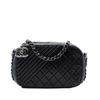 Chanel Sac bandouli&egrave;re Coco Boy doccasion - Femme - Pre-owned - Noir - Taille: ONE Size