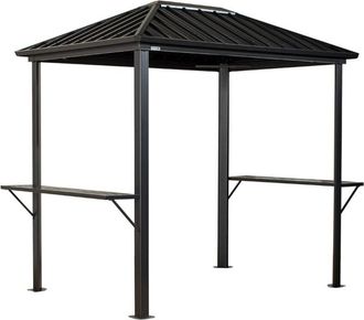 Sojag Sojag Pavillon de barbecue en métal Dakota Anthracite
