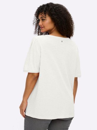 Sheego T-Shirt Halbarmshirt Kurzarm