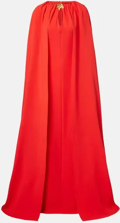 Oscar De La Renta Kaftan Cyclamen aus Georgette