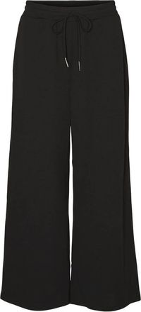 Noisy May Noisy may Elegante Stoffhose Lässige Jogginghose Wide Mid Waist Pants Curvy Übergröße Plus Size NMJASA, Farben:Schwarz,Größe Damen:52