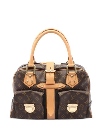 Louis Vuitton sac à main monogrammé Manhattan GM (2007) - Marron