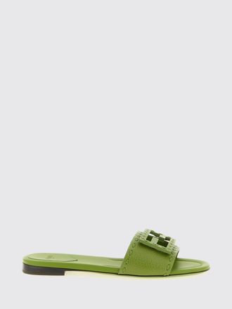 Fendi Sandales &agrave; Talons Femme couleur Vert