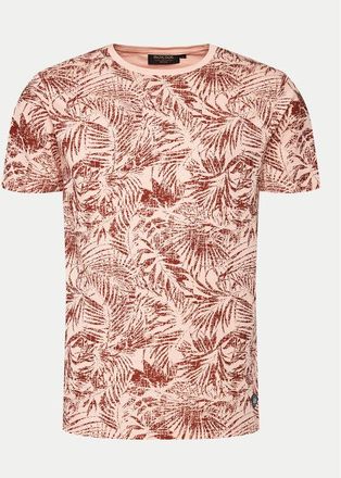 Indicode T-Shirt Palme 40-935 Rosa Regular Fit