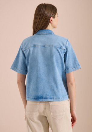 Cecil Jeansjacke in Denim-Optik