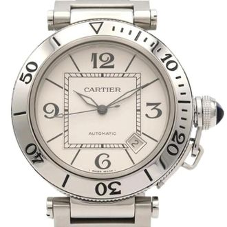 Cartier Montre Vintage Pre-owned - Homme - Pre-owned - Gris - Taille: ONE Size