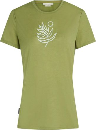 Icebreaker W Mer 150 Tech Lite SS Tee Fresh Fern Olive - S