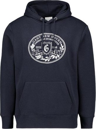 GANT Herren Hoodie blau unifarben