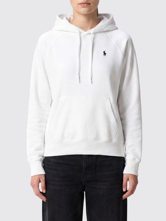 Polo Ralph Lauren Sweat-Shirt Femme couleur Blanc