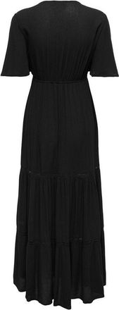 Only Maxikleid ONLMYA CHIARA S/S LONG V DRESS WVN Viskose