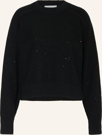 Antonelli Antonelli Firenze Pullover Crasso Mit Pailletten schwarz