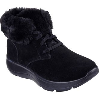 Skechers SK144334 ON-THE-GO JOY Wildleder Damen Schwarz Stiefel