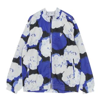 HUF Blaue Windbreaker Jacke mit Stehkragen - - Jackets - Herren - Mehrfarbig - S