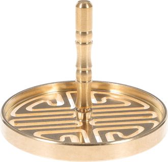 BESPORTBLE DOITOOL Messing R&auml;ucherstempel und R&auml;ucherst&auml;bchen Pressform Aschepresswerkzeug f&uuml;r Yogar&auml;ume und Schlafzimmer 1 St&uuml;ck R&auml;ucherwerk Zubeh&ouml;r mit Dekorat