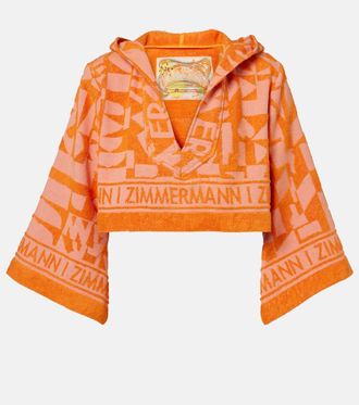 Zimmermann Top court Solstice Towelling en coton