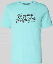 Tommy Hilfiger Regular Fit T-Shirt aus reiner Baumwolle