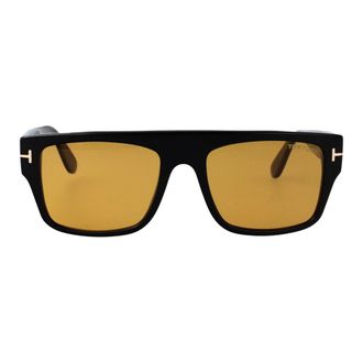 Tom Ford Homme, Accessoires, Noir, Taille: 55 MM Lunettes de soleil &eacute;l&eacute;gantes Dunning-02