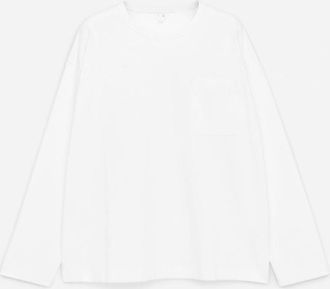 Arket SHIRO Lockeres T-Shirt -Wei&szlig;