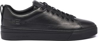 Baldinini Baskets en cuir grain&eacute; - Homme - Chaussures - Noir - Taille: 44 EU