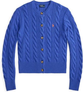 Polo Ralph Lauren Damen Strickjacke aus Wolle und Kaschmir