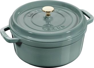 Staub Staub, La Cocotte, Cocotte, 26cm, 5,25l, Eukalyptus, Gusseisen, rund, 1023968