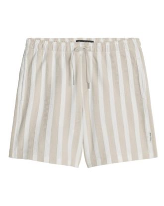 Marc O'Polo Leichte Shorts aus einem gestreiften Baumwollstrick, Regular Fit in