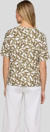 Rabe Rundhalsshirt mit Allover-Muster