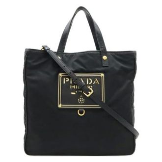 Prada Damen, Pre-Owned, Schwarzk, ONE SIZEGröße